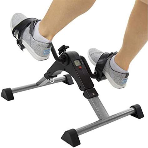 Folding Pedal Exerciser Mini Exercise Bike Under Desk Bike Foot Pedal
