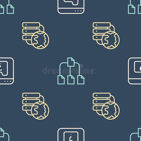 Set Line File Missing Network Cloud Connection And Folder Tree On