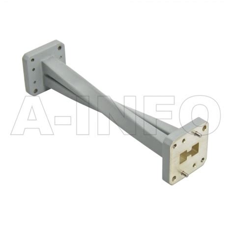 a info 750drwta 150 cu wrd750 double ridge twist waveguide rf and
