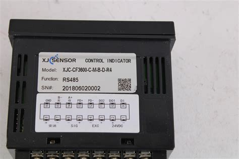 xj sensor xjc cf3600 c m b d r4 load cell indicator ntc tech