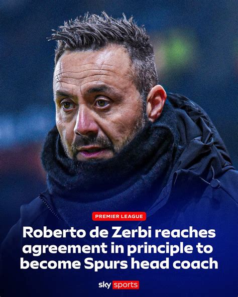 Roberto De Zerbi Has Reached An Agreement In Principle To Become The