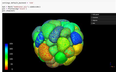 How Do I Create The Interactive K3d View In A Jupyter Notebook With Vedo Development Image