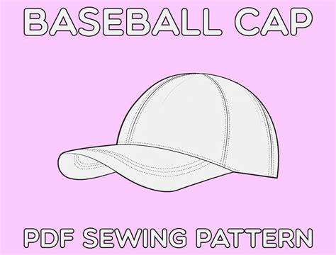 Simple Baseball Hat Sewing Pattern Download