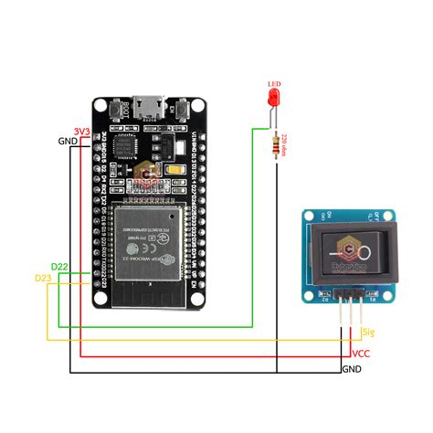 สอนใช้งาน Esp32 โมดูลสวิตช์เปิดปิด Rocker Switch Building By Catalex ขาย Arduino อุปกรณ์