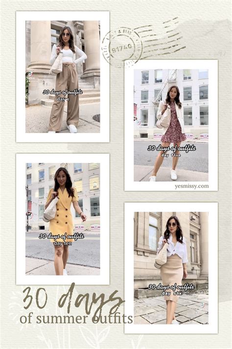 30 Days Of Summer Outfits Yesmissy