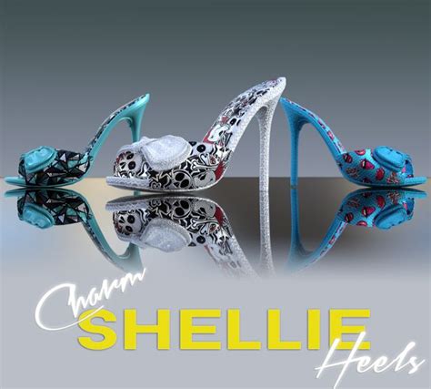 Charm Shellie Heels 3d Models For Daz Studio And Poser