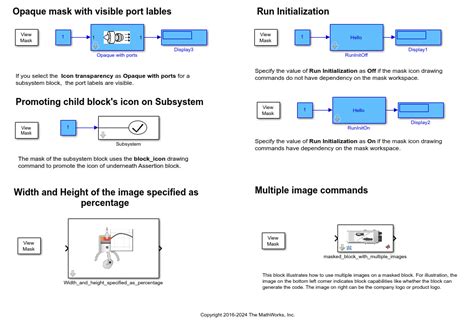 Draw Mask Icon Using Mask Drawing Commands Matlab And Simulink Mathworks France