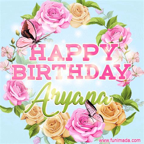 Happy Birthday Aryana S For Her Download On