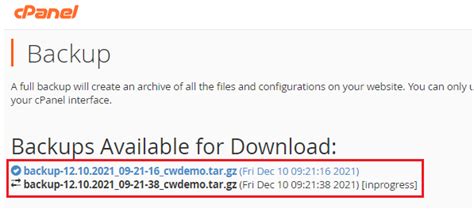 How To Setup Backups In CPanel Eukhost