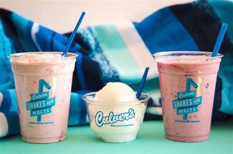 Lemon Ice Desserts And Strawberry Fields Salad Return To Culvers For