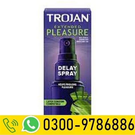 Trojan Pleasure Delay Spray In Pakistan — 03009786886 Rs300 By