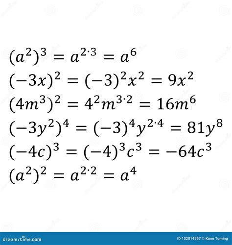 An Example Of An Algebraic Multiplication Of Powers With The Same Base