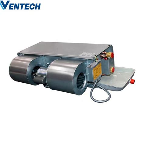 Ventech Air Conditioning Ducted 4 Pipe Cooling Fan Coil Unit With Plenum Ventech