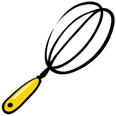 Premium Vector Whisk Icon Doodle Fill