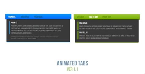 Css Tabs And Sliders From Codecanyon