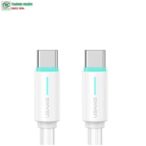 Cáp sạc nhanh USAMS W Type C to Type C m SJ USB