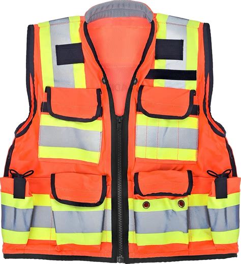 Construction Safety Vests With Pockets