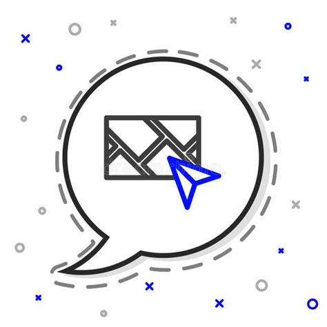 Line Infographic Of City Map Navigation Icon Isolated On White Background Mobile App Interface