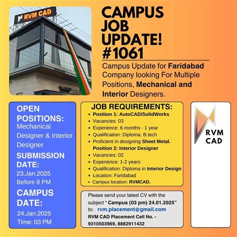 Rvm Cad On Linkedin Third Campus In A Row Please Read The Details And