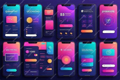 Premium Photo Process Of Creating An Interface For A Mobile App User Interface And Experience