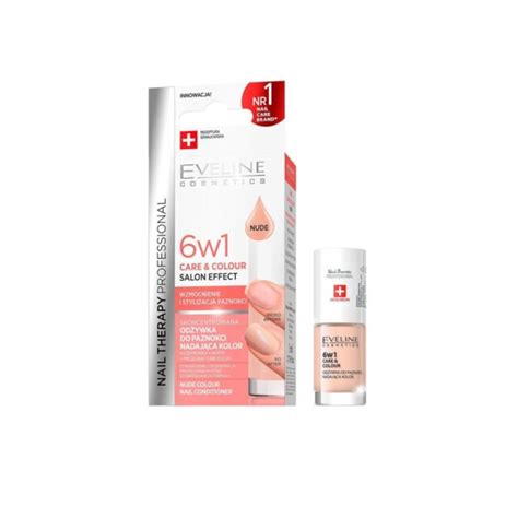 Eveline Care And Colour Salon Effect Nude Eveline Nail Treatment