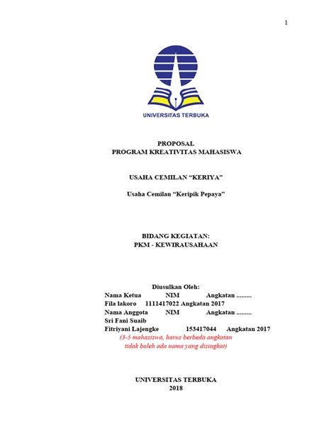 Usaha Keripik Pepaya Di Gorontalo Pdf