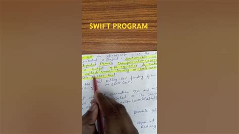Swift Program Currentaffairs2024 Youtube