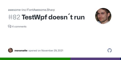 testwpf doesn´t run · issue 82 · awesome inc fontawesome sharp · github