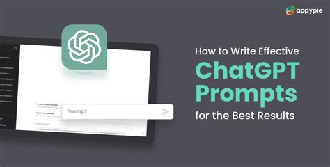 Chatgpt Prompts How To Write Effective Chatgpt Prompts
