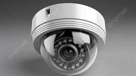 Household Security 3d Render Of Cctv Camera Background Cctv Security