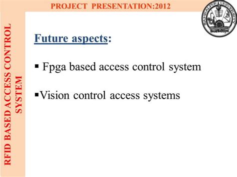 Rfid Based Access Control System