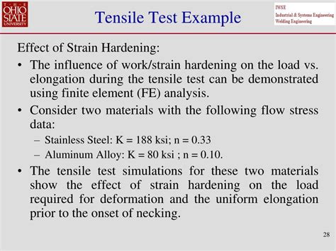 PPT ISE 311 Tensile Testing Lab In Conjunction With Section 3 1 In The Text Book Fundamentals