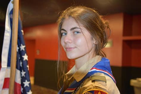 Eagle Scout Shares Why She Continues To Serve Scouting Both At Home And