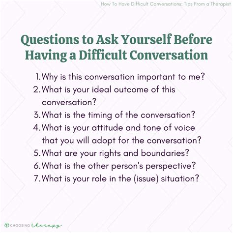 10 Tips For Having Difficult Conversations 10 Tips For Having Difficult Conversations