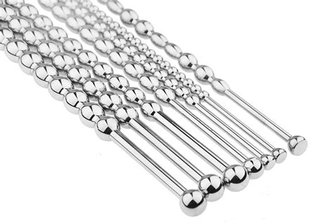 Long Beaded Dilator Dilator Plug Sounding Rods Stainless Steel Bead For