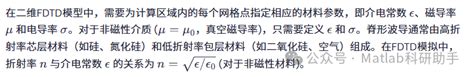 通过介质脊形波导的光的二维时域有限差分法（fdtd）附matlab代码如何找到论文的fdtd模型 Csdn博客
