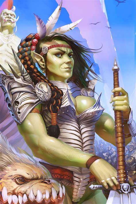 Artstation Orc Woman