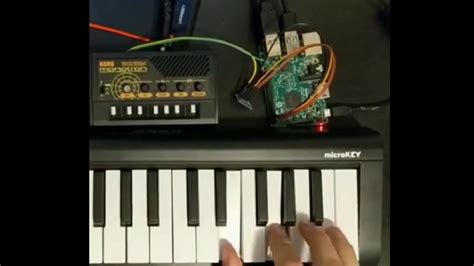Korg Monotron Via Usb Keyboard With Diy Midi To Cv Controller Youtube