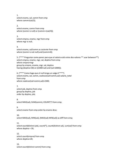 Consultas Sql Warning Tt Undefined Function 22 1 Select Ename