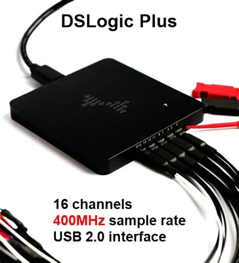 Dslogic Logic Analyzer Dslogic Plus Bandwidth Up To 400m Sampling 16