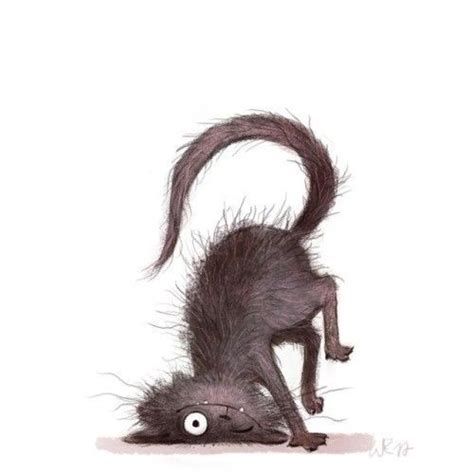 Crazy Cat Cat Art Illustration Cat Art Illustration Art