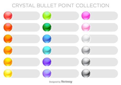bullet points vector art icons and graphics for free download