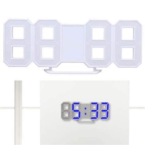 Digital Usb Desktop Clock Led Clock 1224 Hours Di Vicedeal