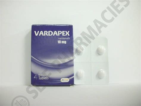 Vardapex 10 Mg 4 Tab Seif Pharmacies