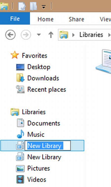 How To Add Libraries To Windows Explorer In Windows 8