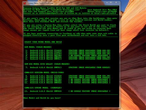 Galaxy Nexus Toolkit Download CHIP
