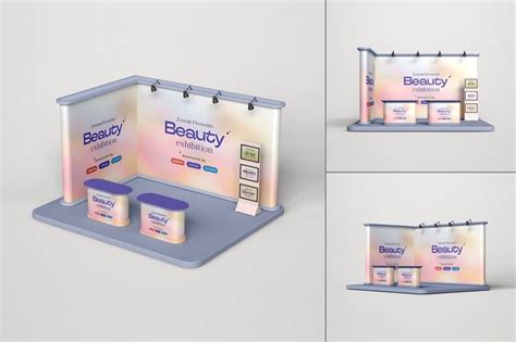 Exhibition Booth Mockup Product Mockups Ft Exhibition And Booth