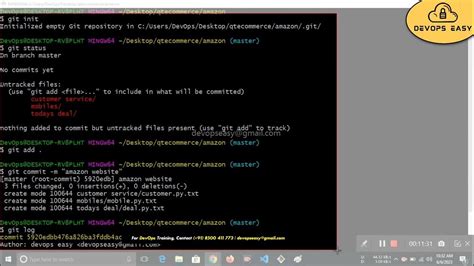 Devopstutorial Git Day8 Devopseasy Youtube