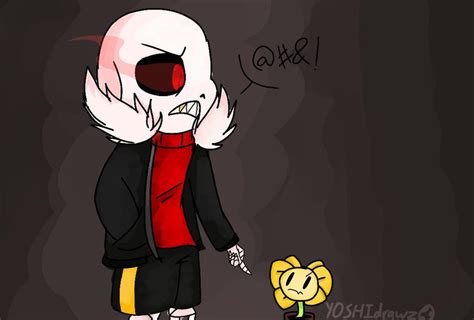 Fell And Flowey By Yoshidrawz On Deviantart