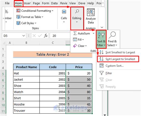 What Is Table Array In Excel Vlookup Exceldemy
